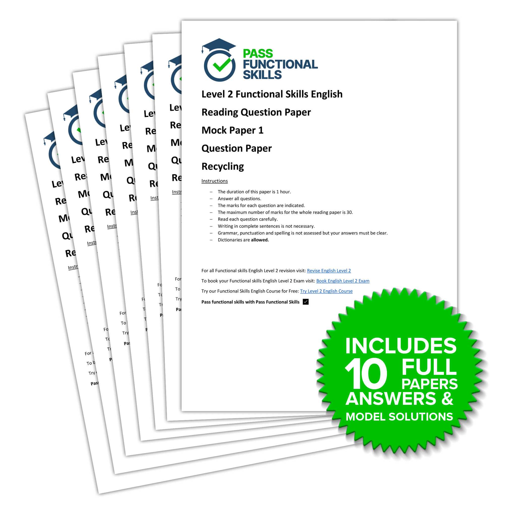 Functional Skills Level 2 Reading | Maths and English