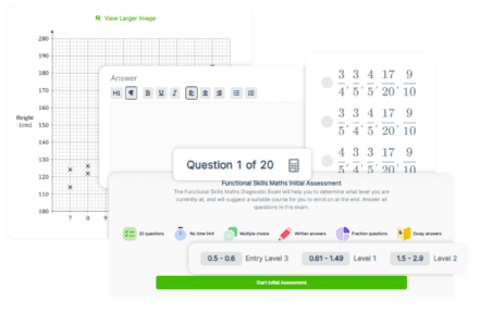 Functional Skills Maths Level 2 Online Exam | Ofqual Regulated