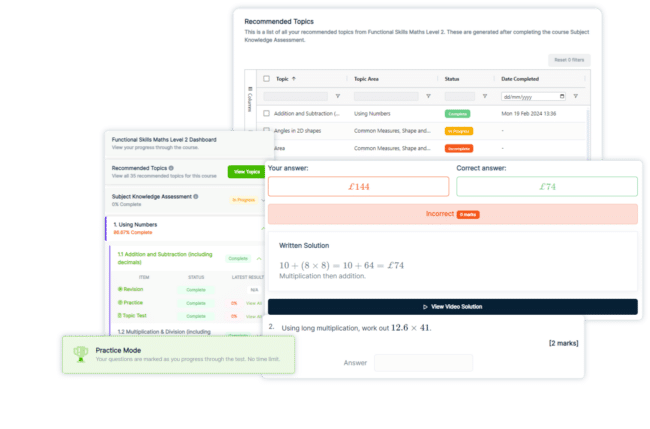 Functional Skills Maths Level 2 | Pass Functional Skills