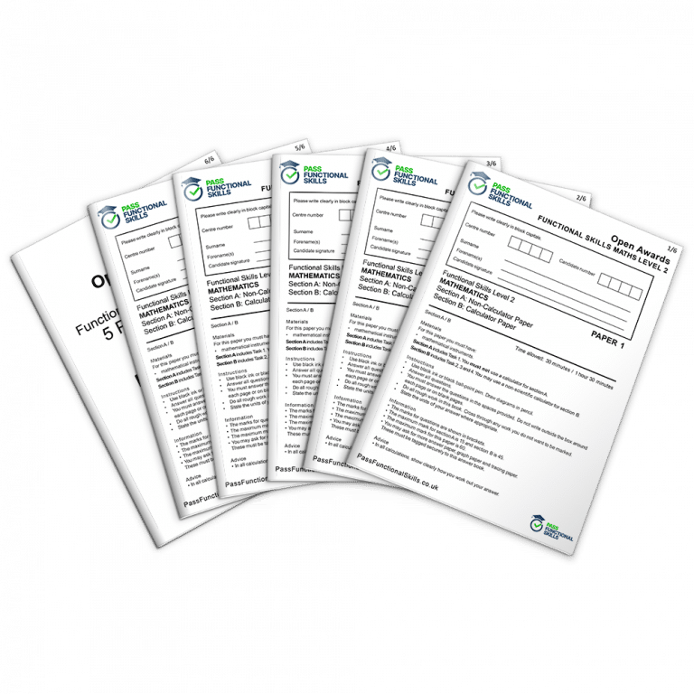 AQA Functional Skills Maths Level 2 Past Papers | Pass Functional Skills