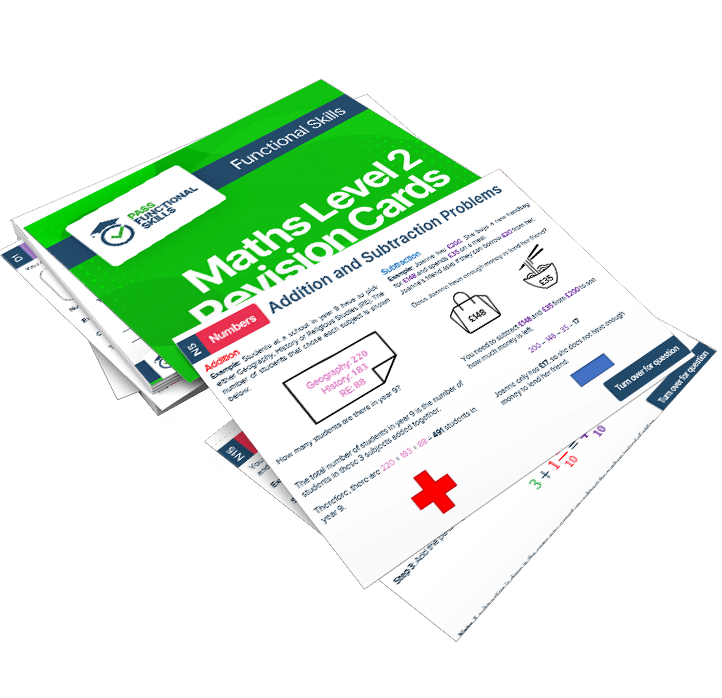 Functional Skills Maths Level 2 Revision Cards | Pass Functional Skills