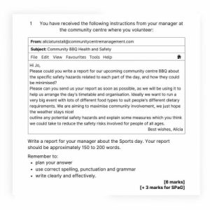 Functional Skills English Level 2 Writing Examples | Pass Functional Skills