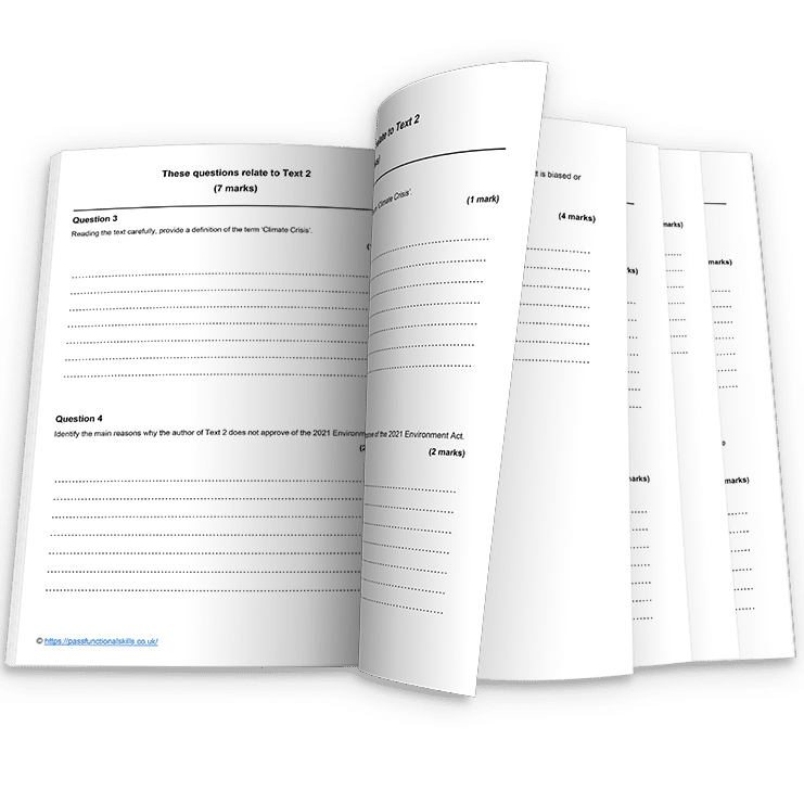 Functional Skills Level 2 Exam Pack | Pass Functional Skills Functional Skills Level 2 Exam Pack | Pass Functional Skills