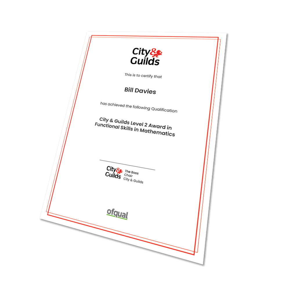Functional Skills Physical Certificate Pass Functional Skills
