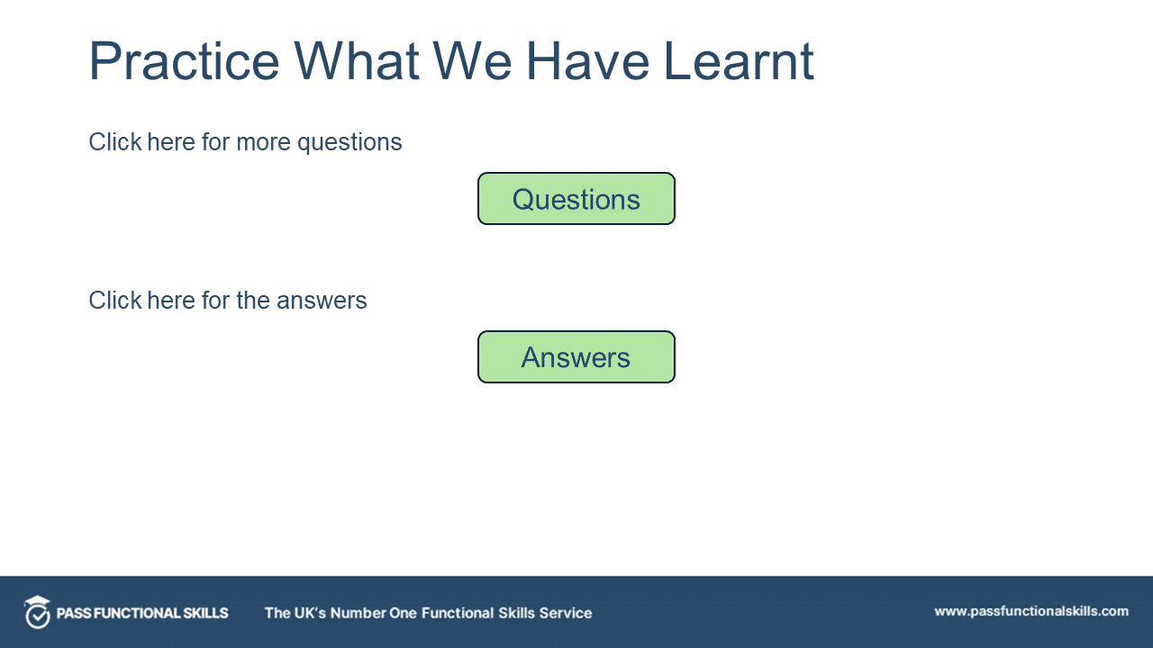 Functional Skills Resources | Pass Functional Skills