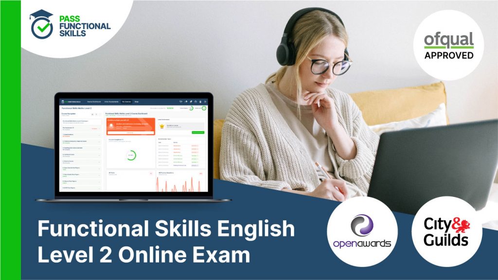 Functional Skills English Level 2 Online Exam | Ofqual Regulated