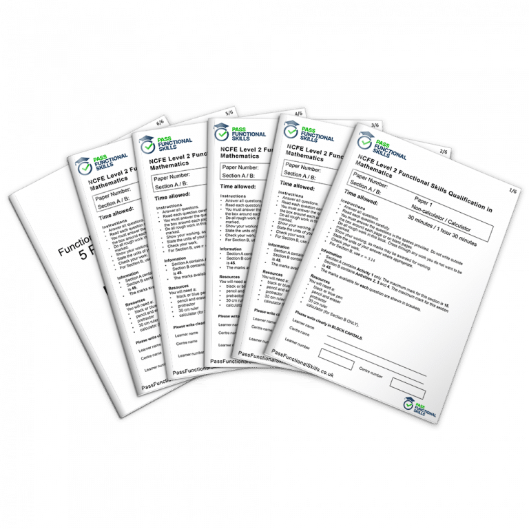 Functional Skills Maths Level 2 Bundle | Pass Functional Skills