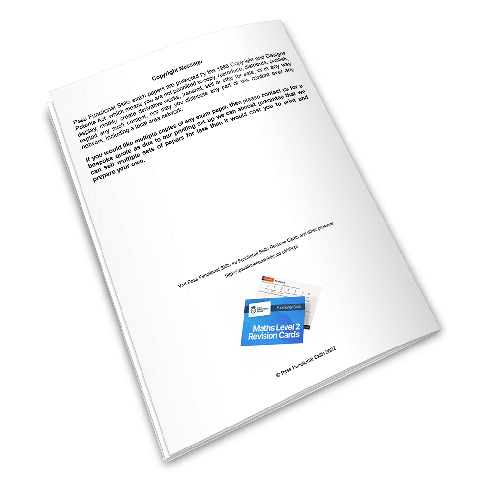 Functional Skills Maths Level 2 Practice Papers | Pass Functional Skills