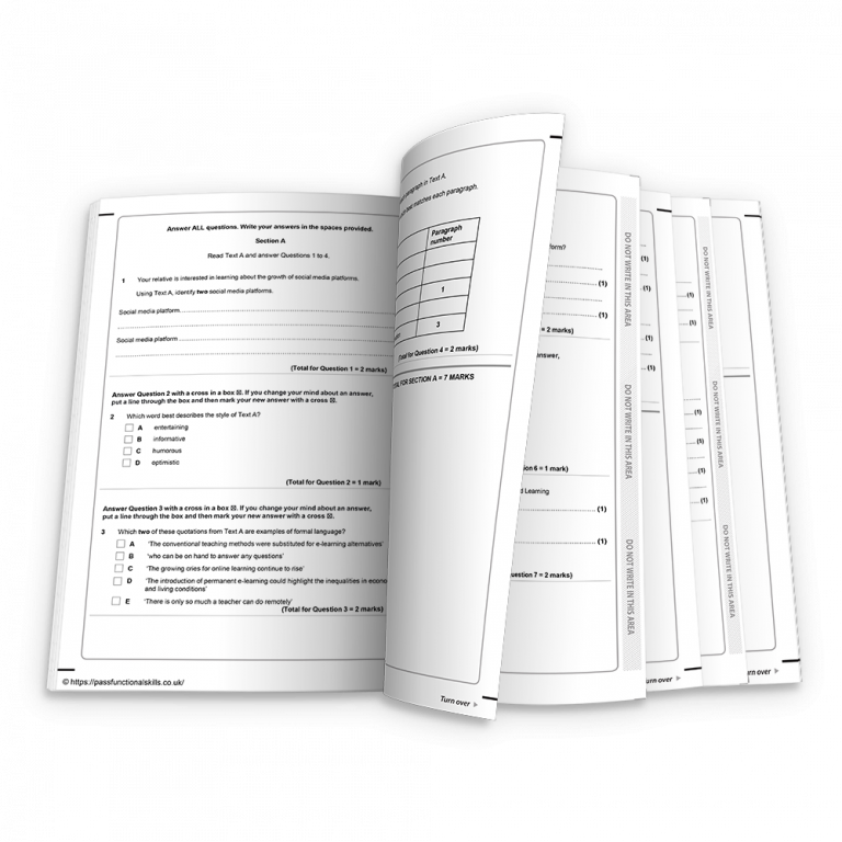 Functional Skills English Level 2 Practice Papers | Pass Functional Skills