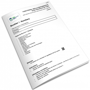 Functional Skills Maths Level 2 Worksheets by Topic | Pass Functional ...