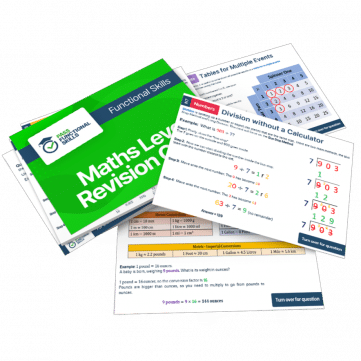 Functional Skills Maths Level 2 Revision Cards | Pass Functional Skills