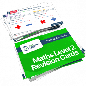 Functional Skills Maths Level 2 Revision Cards | Pass Functional Skills