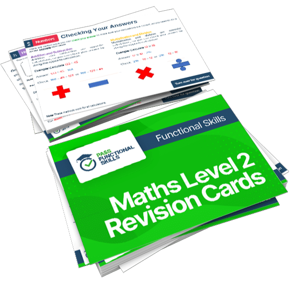 Functional Skills Maths Level 2 Revision Cards | Pass Functional Skills